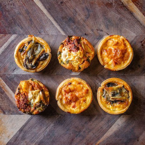 Quiches & Frittatas | Morning & Afternoon Tea Catering | Auckland