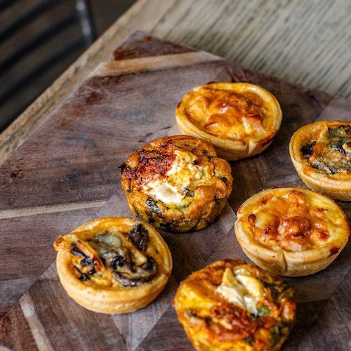 Quiches & Frittatas | Morning & Afternoon Tea Catering | Auckland