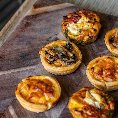 Quiches & Frittatas | Morning & Afternoon Tea Catering | Auckland