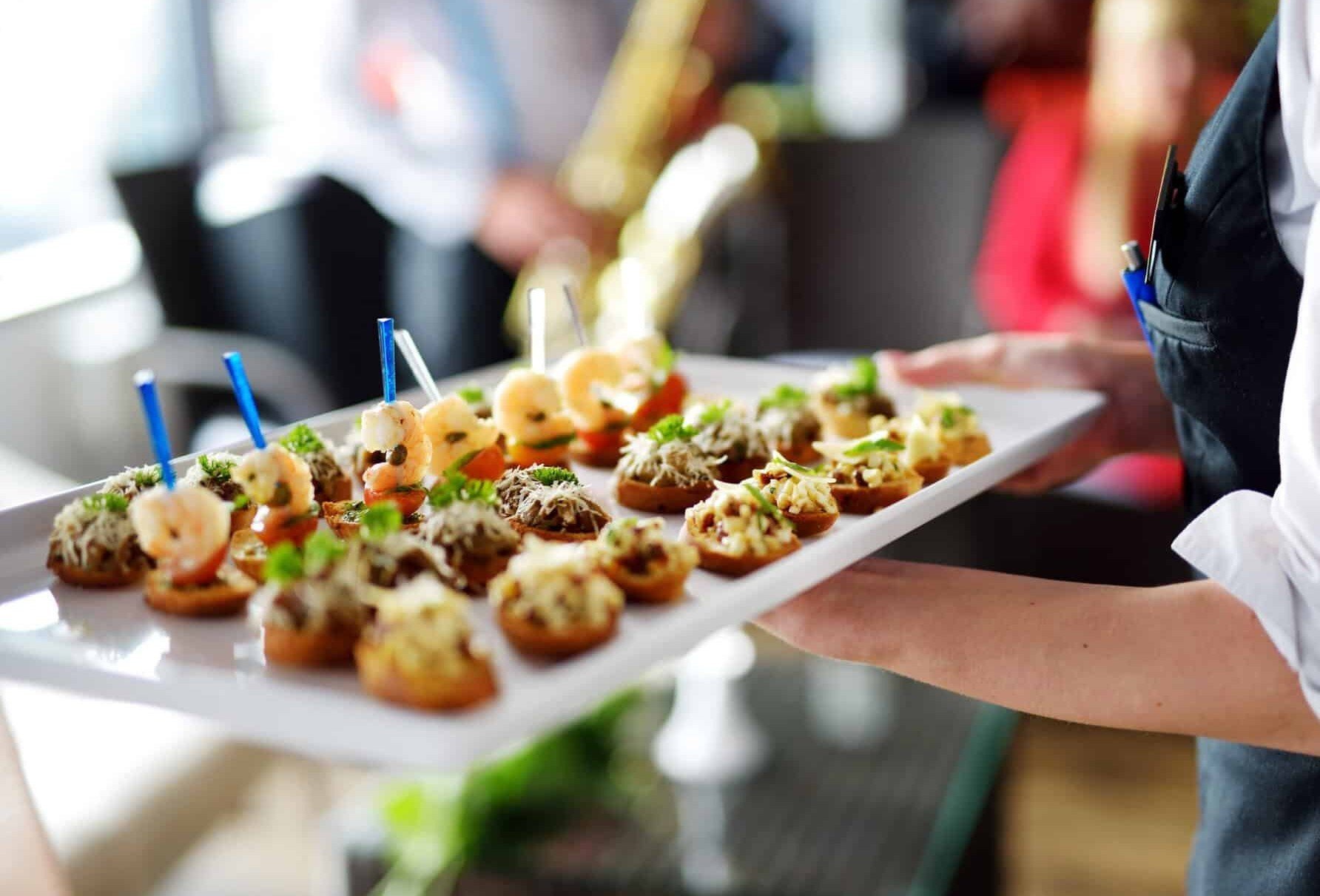Vegan Canape Package - Drop off 5 pieces\person