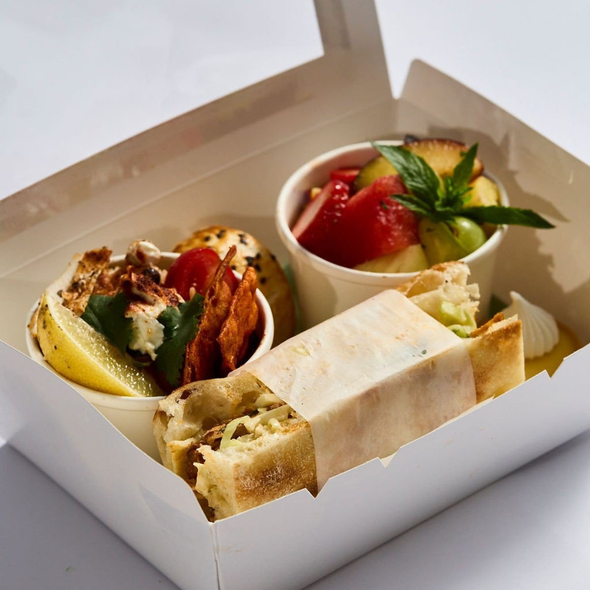 Chicken or Pork Lunch Box