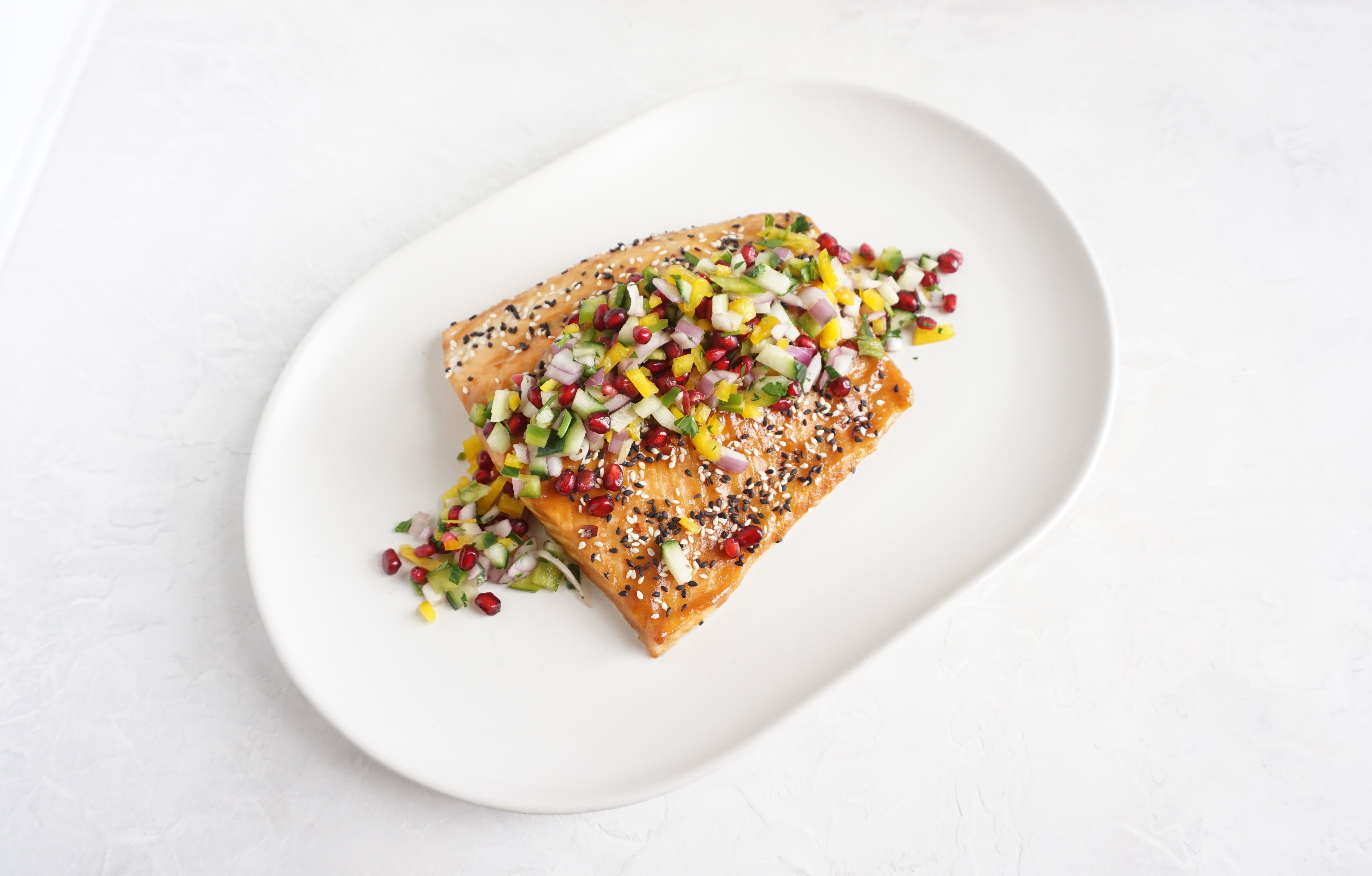 Miso Glazed Side of Salmon